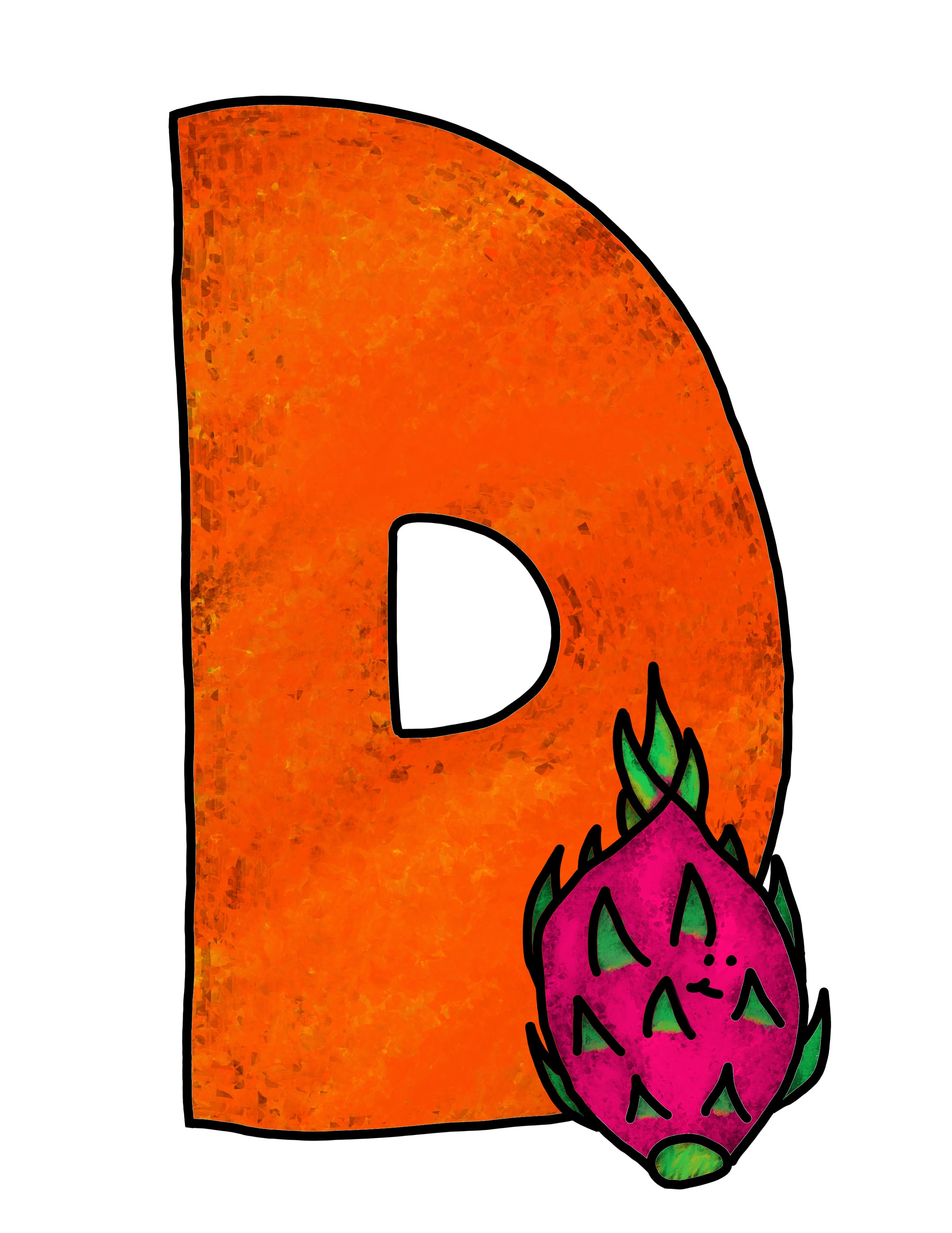 Printable Alphabet Fruit & Vegetable Theme Wall Decoration Teacher ...