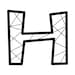 Printable Geometric Alphabet Letters Coloring Pages Wall Decoration ...