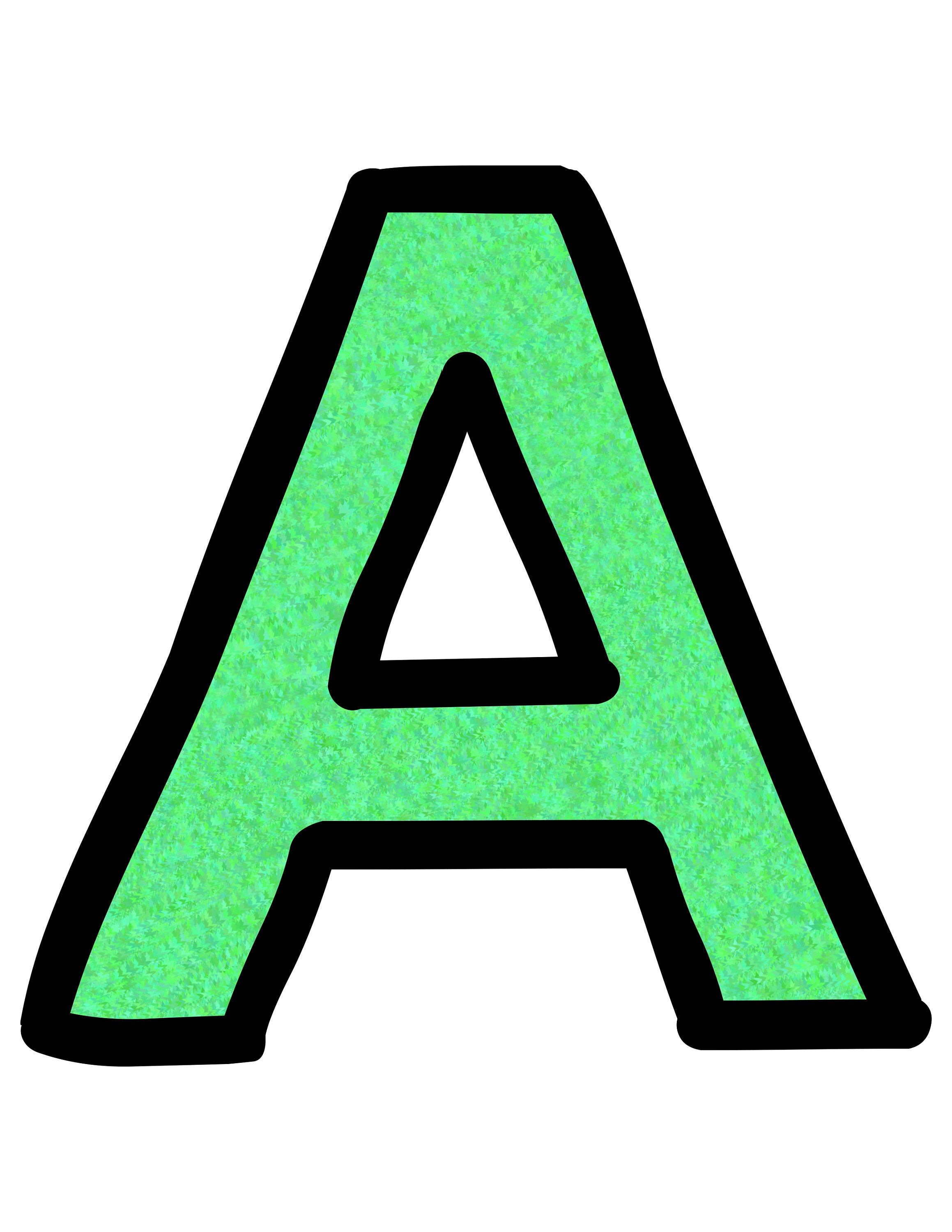 Printable Colorful Alphabet Letters Wall Decoration Teacher Resources ...