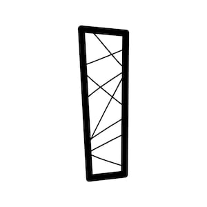 Printable Geometric Alphabet Letters Coloring Pages Wall Decoration ...