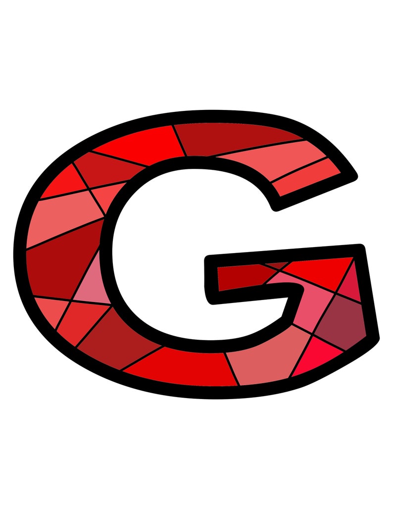 Printable Colorful Geometric Alphabet Letters Wall Decoration Teacher ...