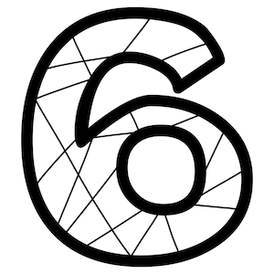 Geometric Number Set Printable Coloring Pages - Wall Decoration Teacher ...