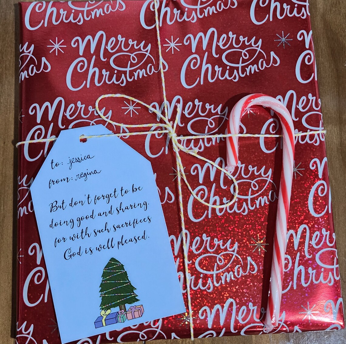 Printable Christmas Bible Verse Scripture Gift Tags - Etsy