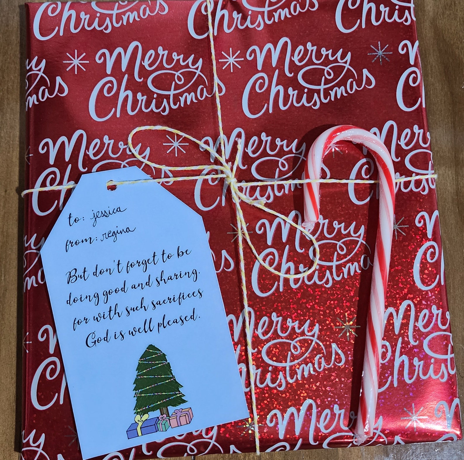 Printable Christmas Bible Verse Scripture Gift Tags - Etsy