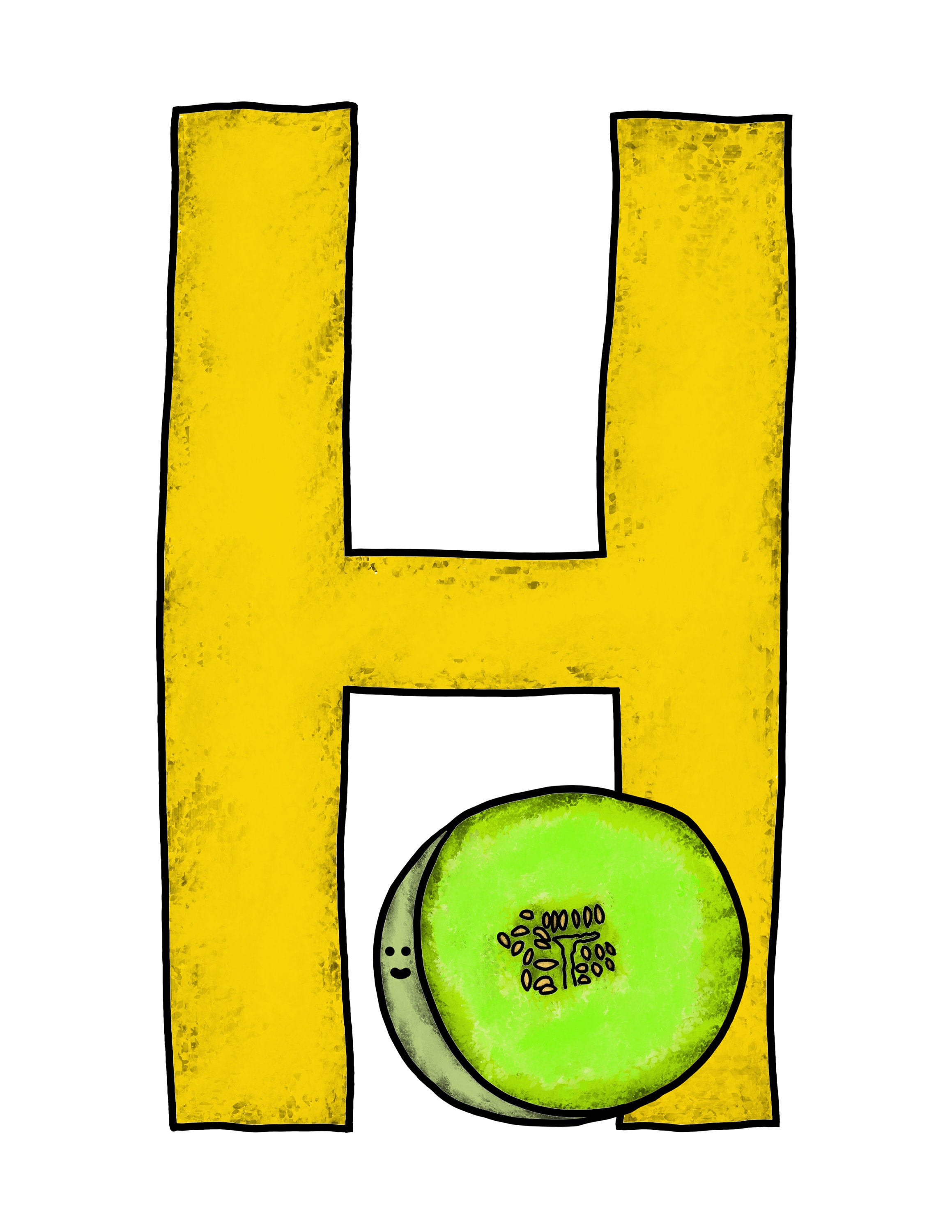 Printable Alphabet Fruit & Vegetable Theme Wall Decoration Teacher ...