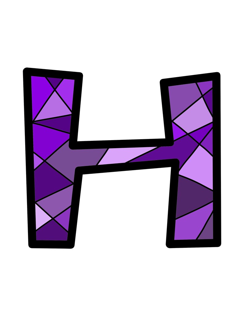 Printable Colorful Geometric Alphabet Letters Wall Decoration Teacher ...