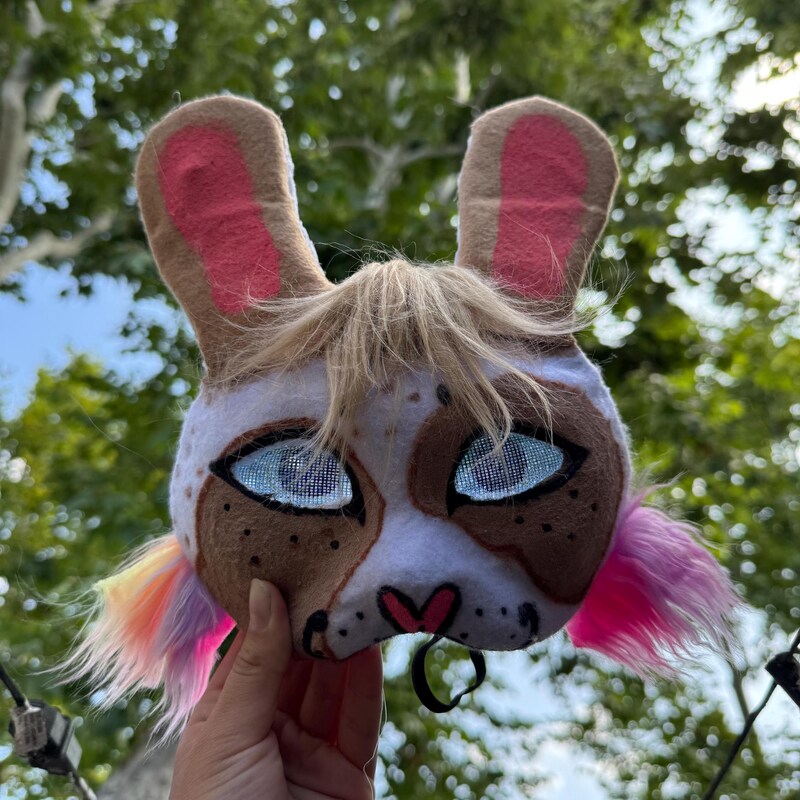 Bunny Mask - Etsy