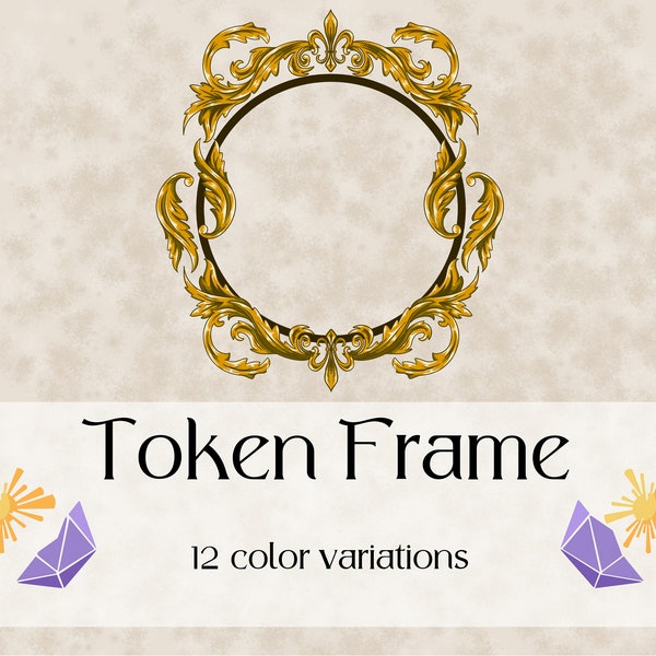 Dnd Token Border - Etsy