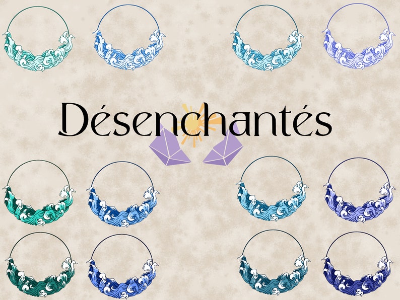 DND Water Token Border, 12 Colors / Foundry / Roll 20 / MTB - Etsy