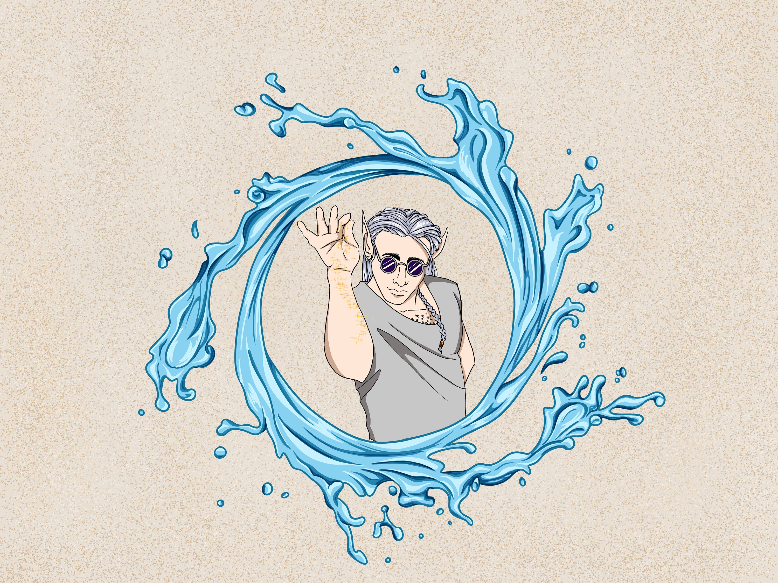 DND Water Token Border, 12 Colors / Foundry / Roll 20 / MTB - Etsy