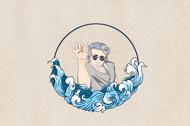 DND Water Token Border, 12 Colors / Foundry / Roll 20 / MTB - Etsy