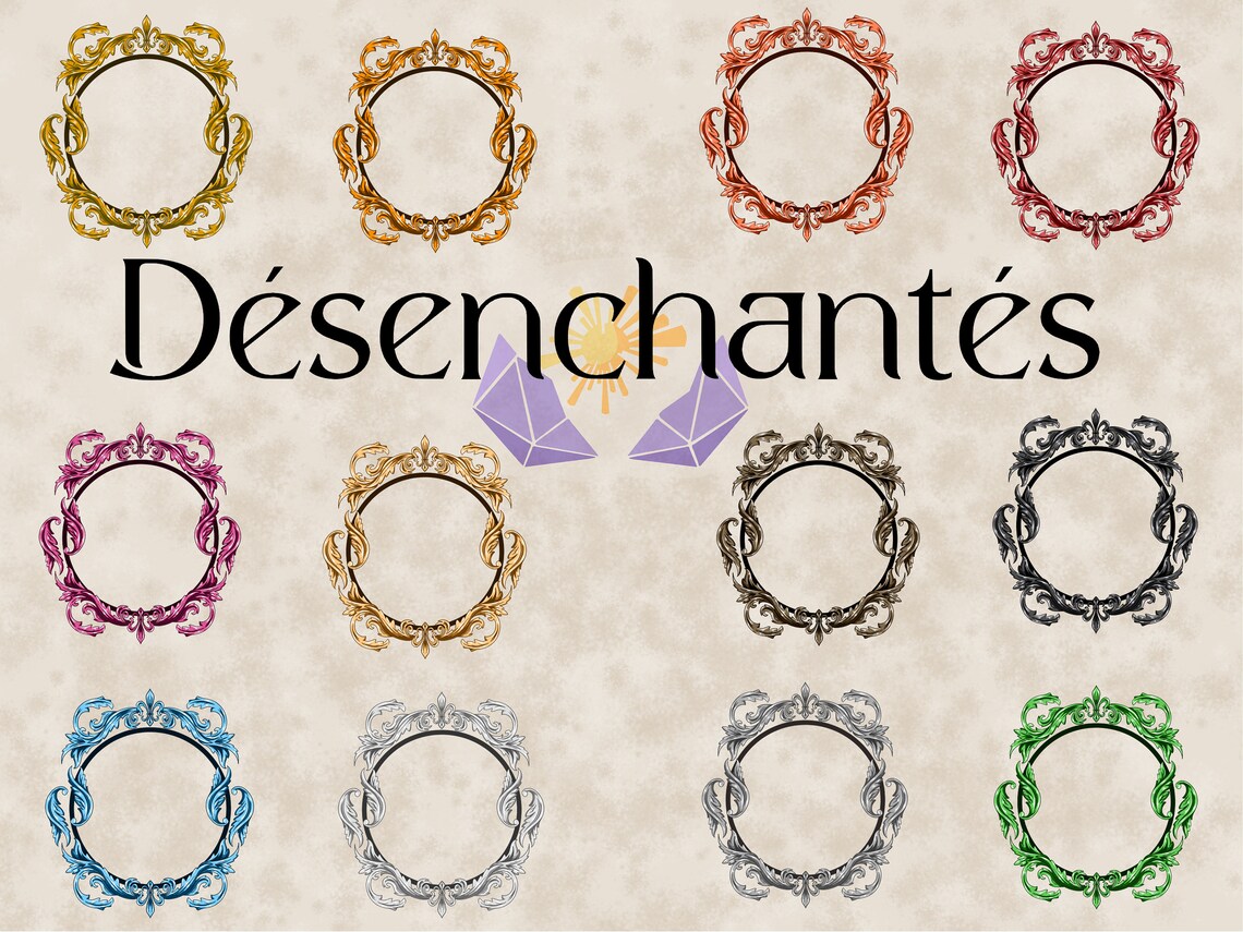 DND Noble Token Border, 12 Colors / Foundry / Roll 20 / MTB - Etsy