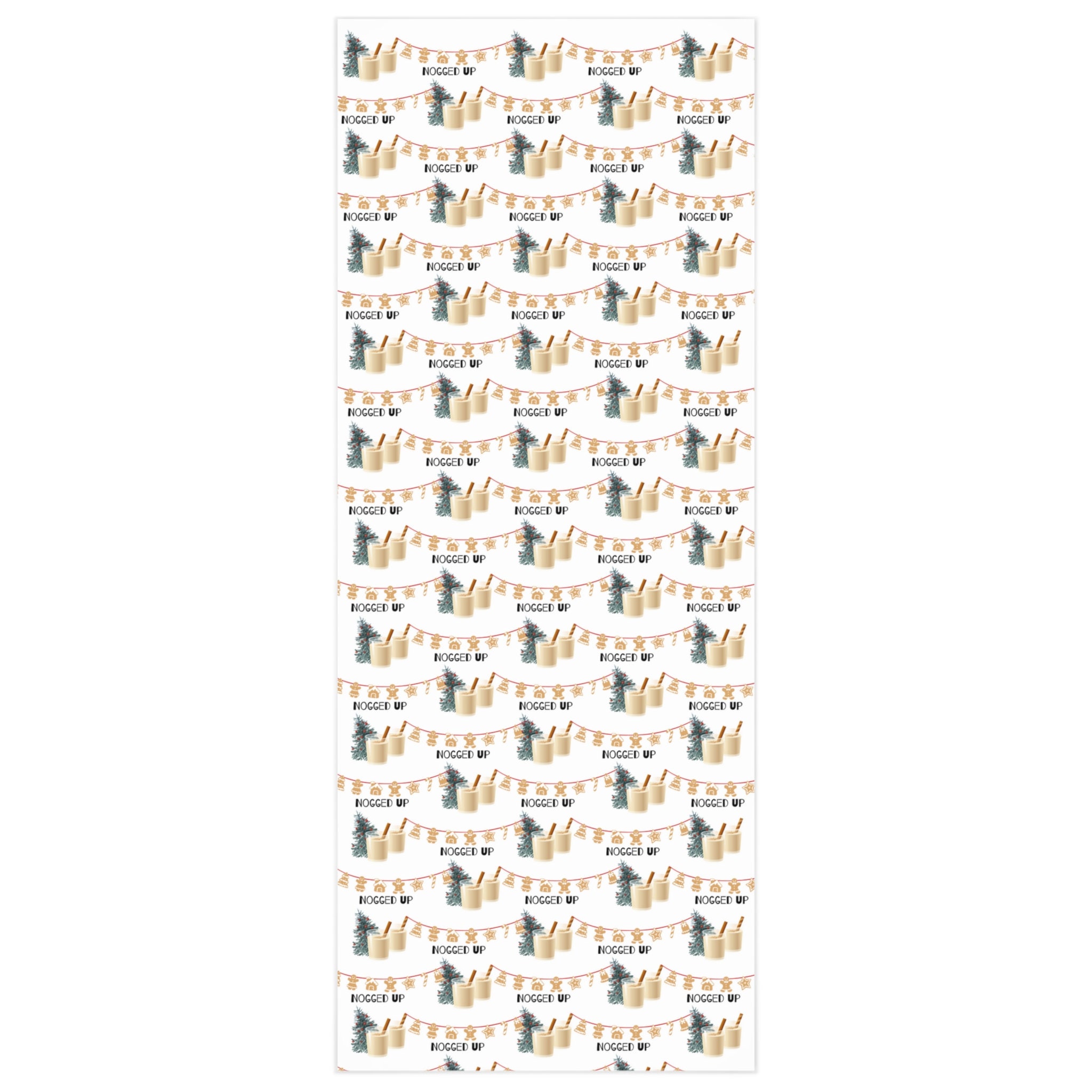 Nogged up Wrapping Paper, Funny Wrapping Paper, Funny Christmas Gift ...