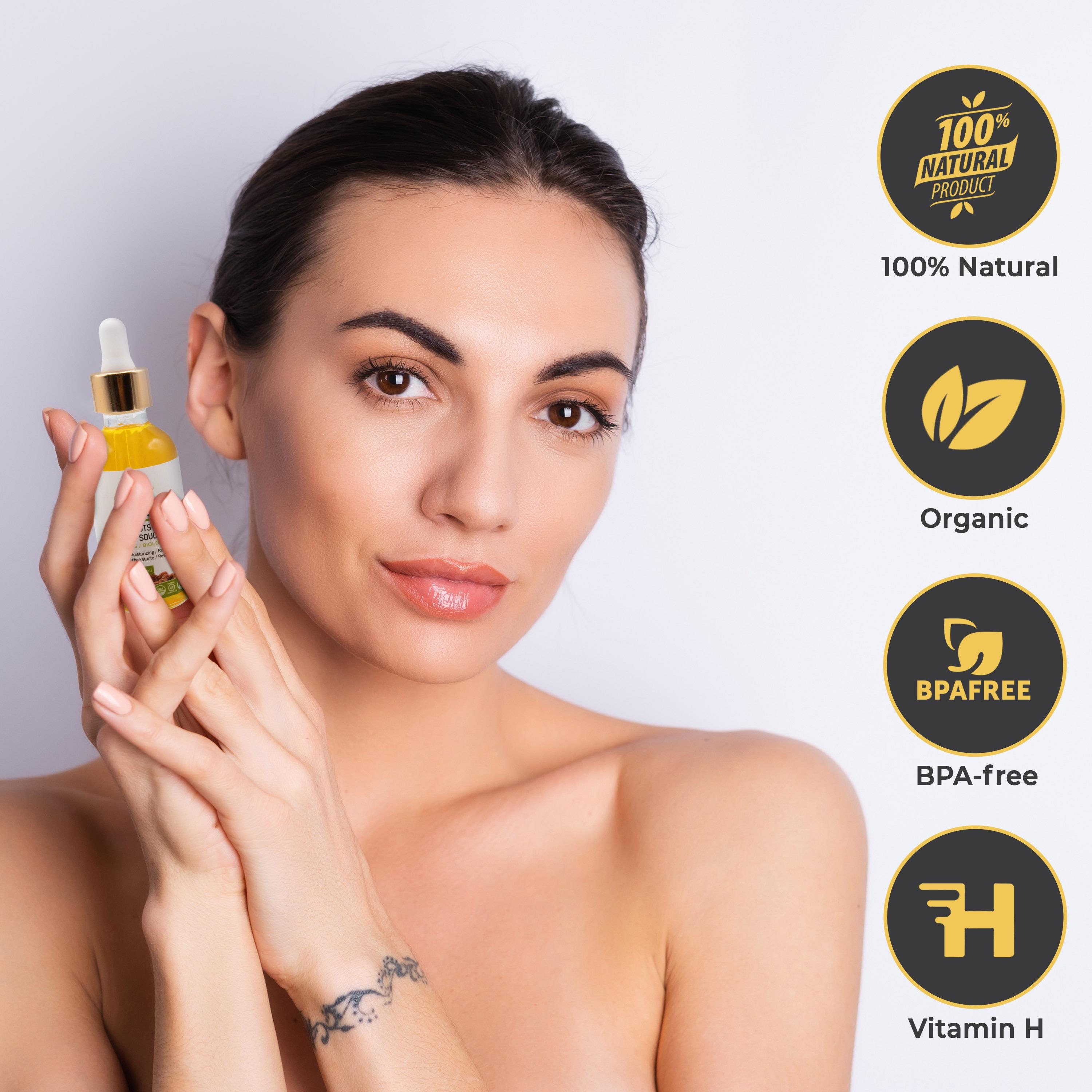 JULIA'S ORGANIC Tiger Nuts Oil 60ml 100% Pure Tiger Nut Raw Oil Cold ...