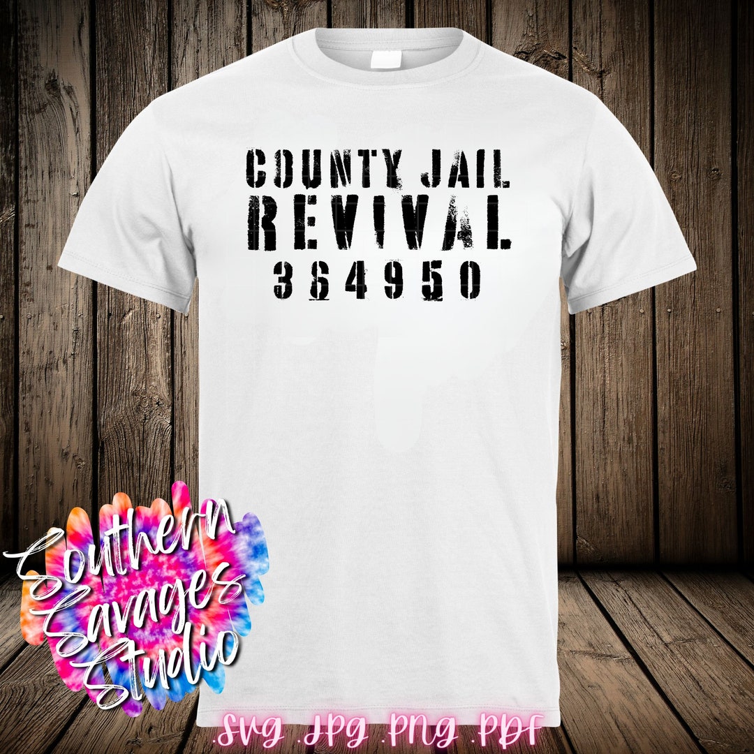 County Jail Revival PNG SVG - Etsy Australia