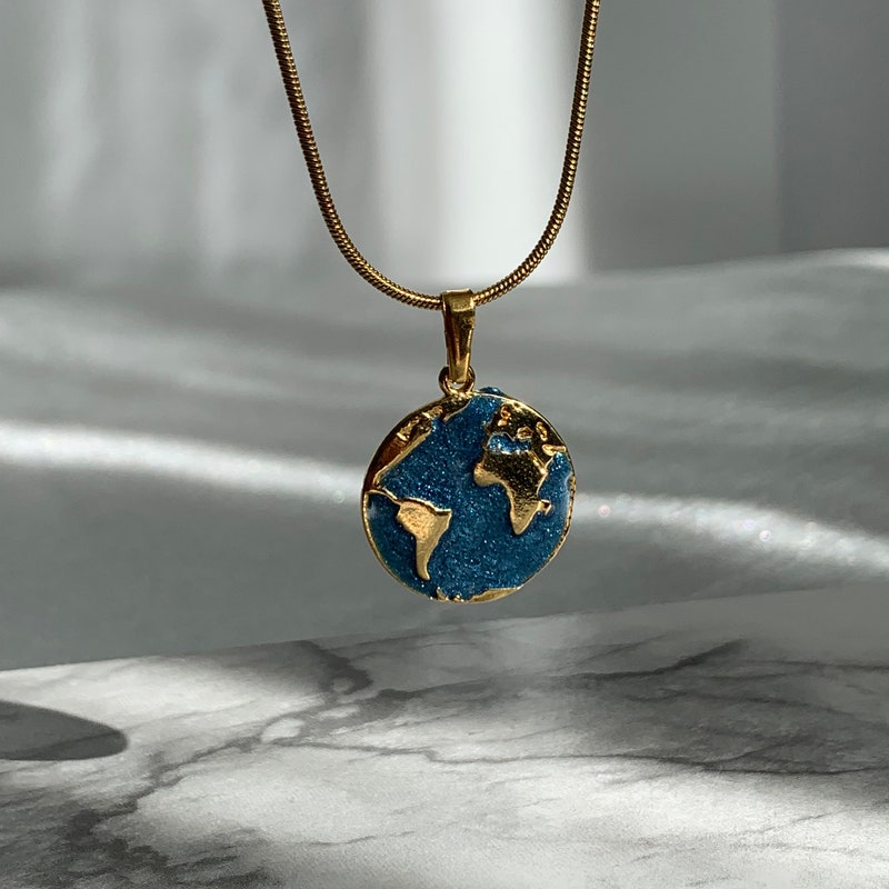World Necklace - Etsy