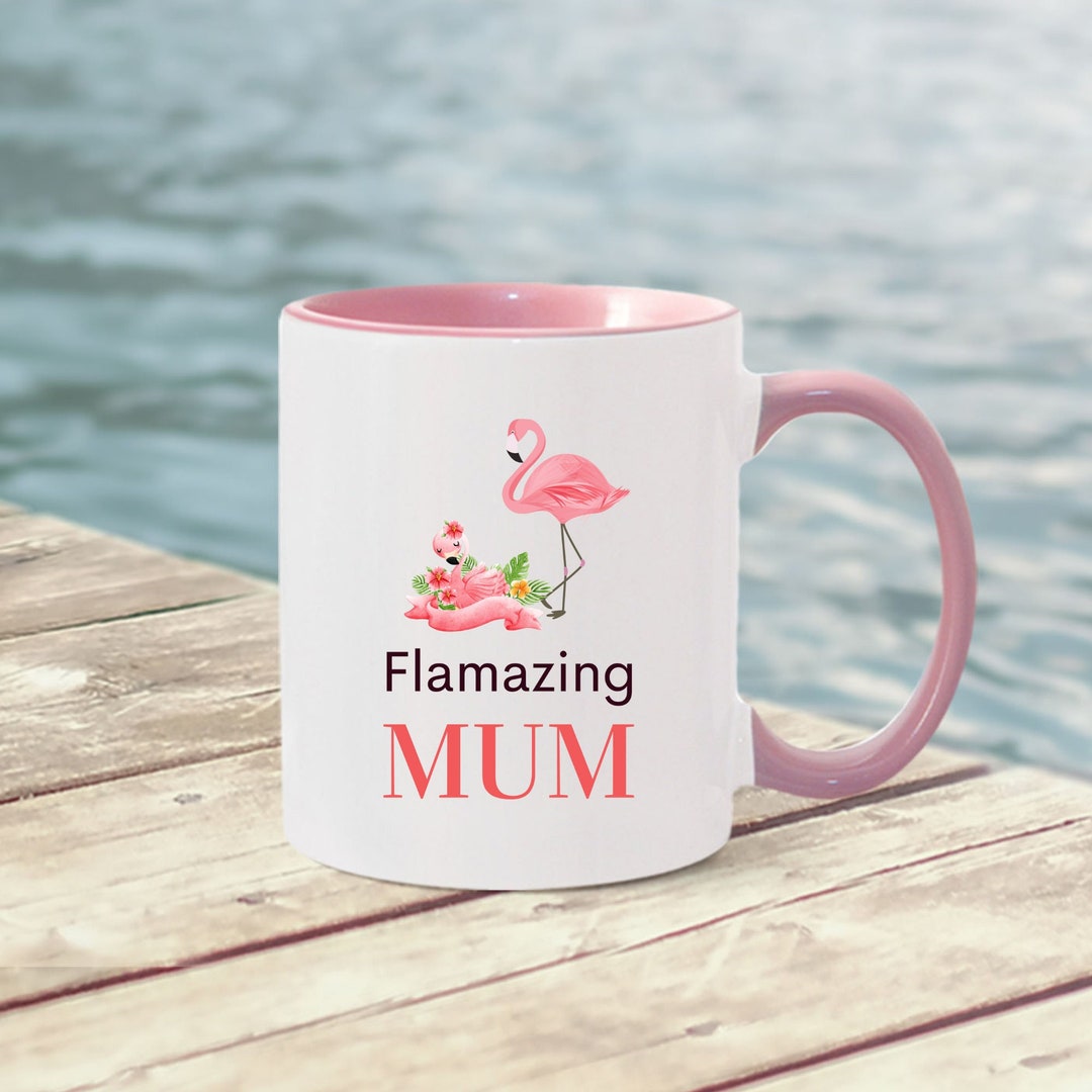 Flamingo Mum Mug Flamingo Merch Mum Coffee Cup Flamingo Gift - Etsy