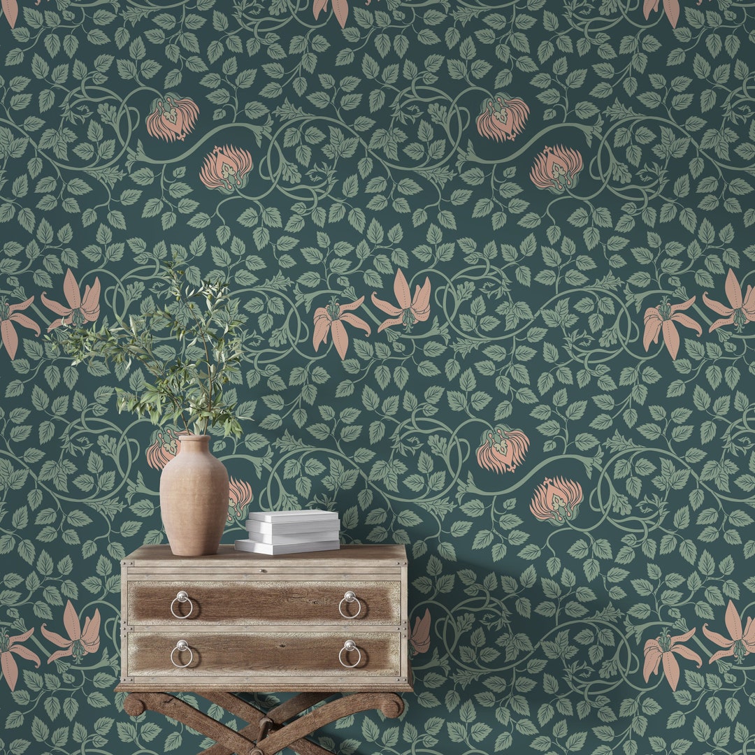William Morris Wallpaper, William Morris Wallpaper Peel and Stick ...