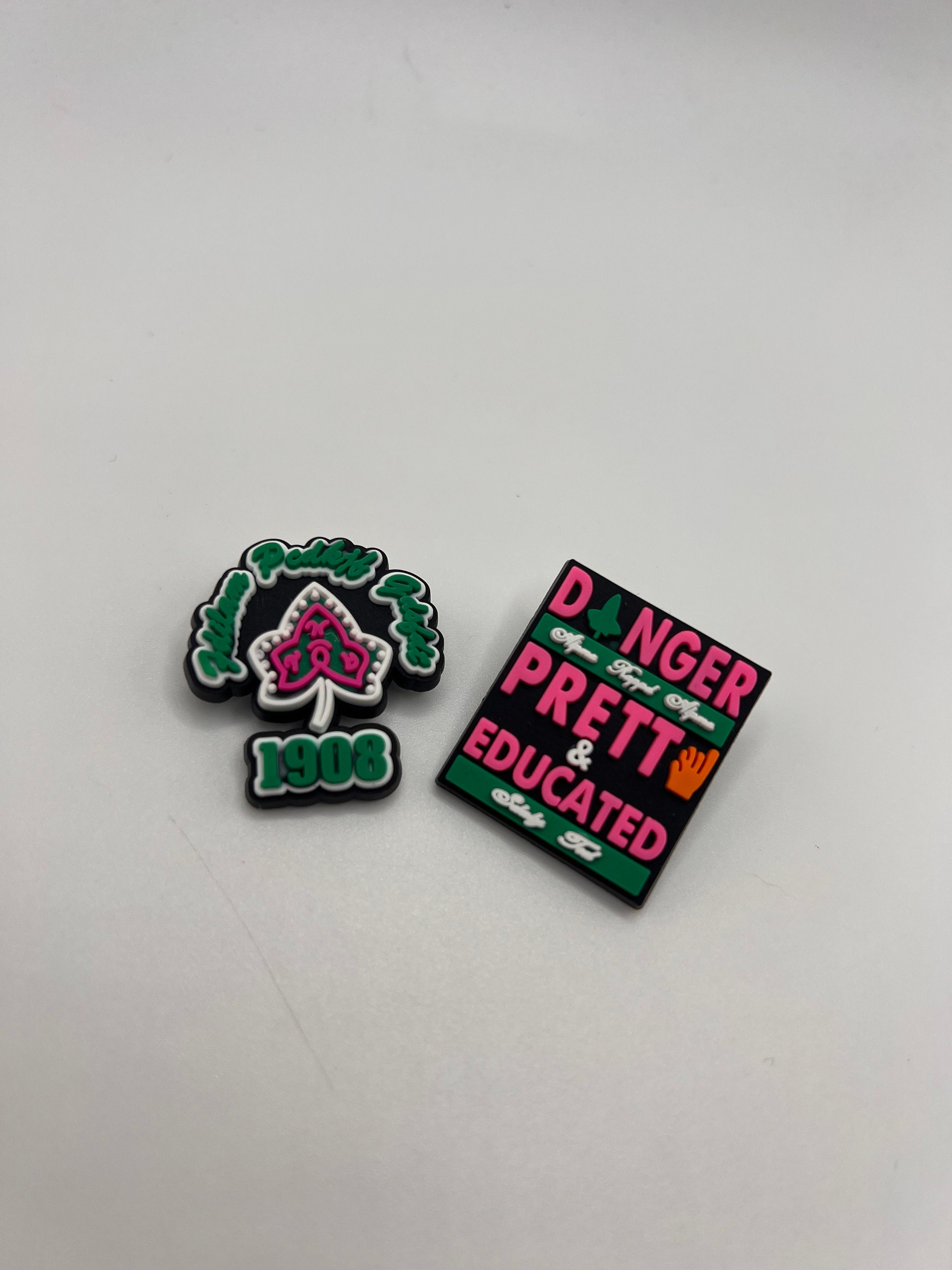 AKA Alpha Kappa Alpha Croc Charms/jibbits, AKA Gift, AKA Pretty Girl ...