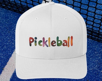 Pickleball Dad Hat, Pickleball Lover Gift, Embroidered Unisex Hat, Handmade Dad Cap, Adjustable ...