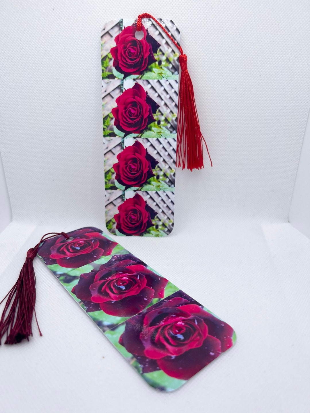 Red Rose Bookmark Bundle - Etsy