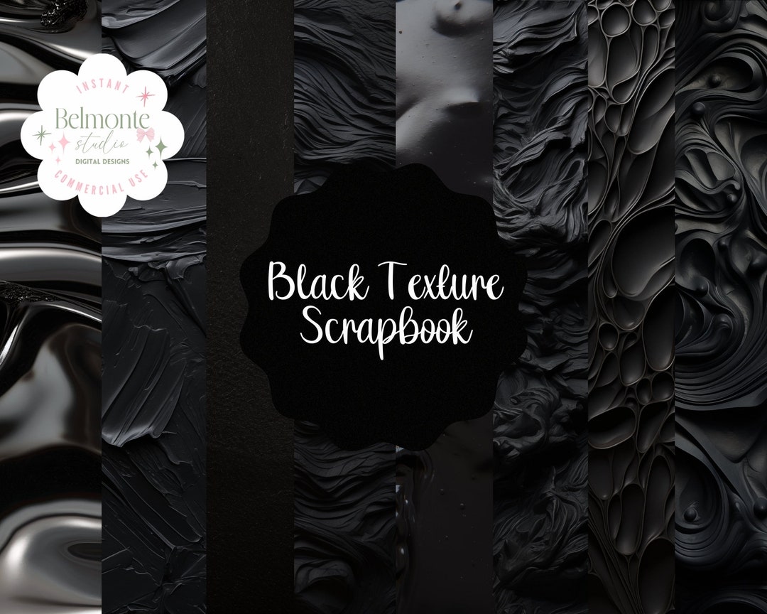 Black Texture Paper Instant Download Commercial Use Black Texture Paper ...