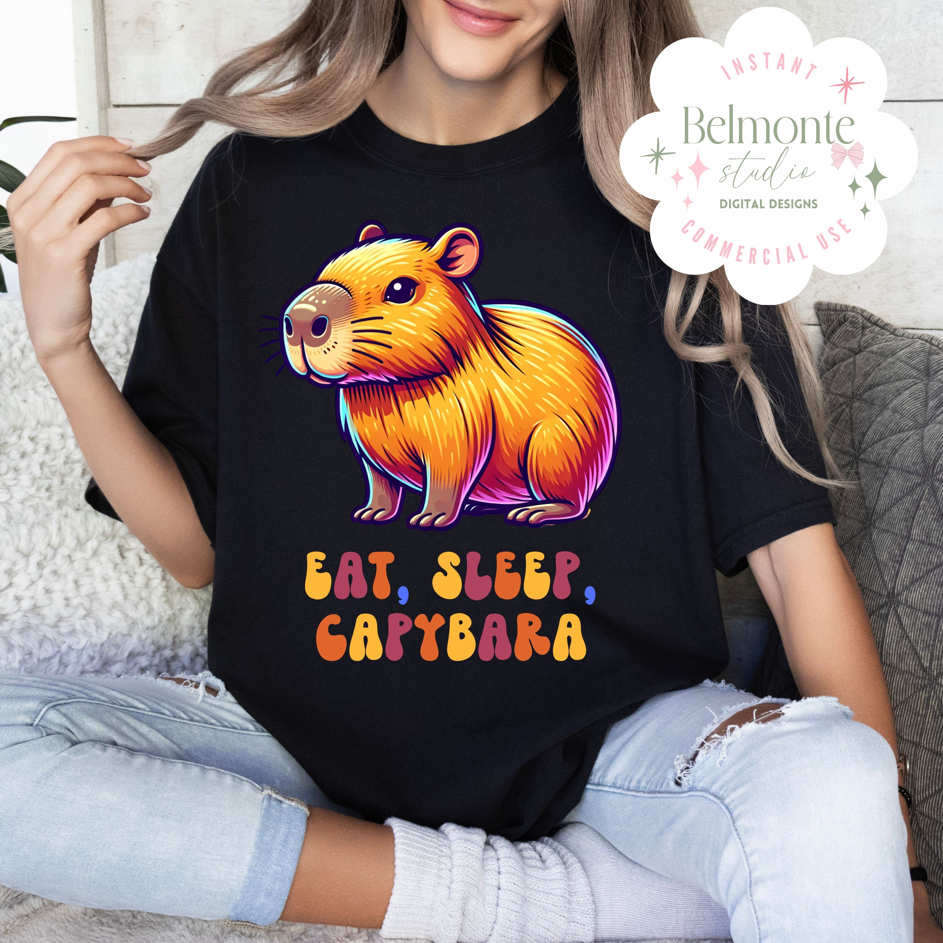 Capybara Png Spring Png Capybara Shirt Png Trendy Png Capybara Girly ...