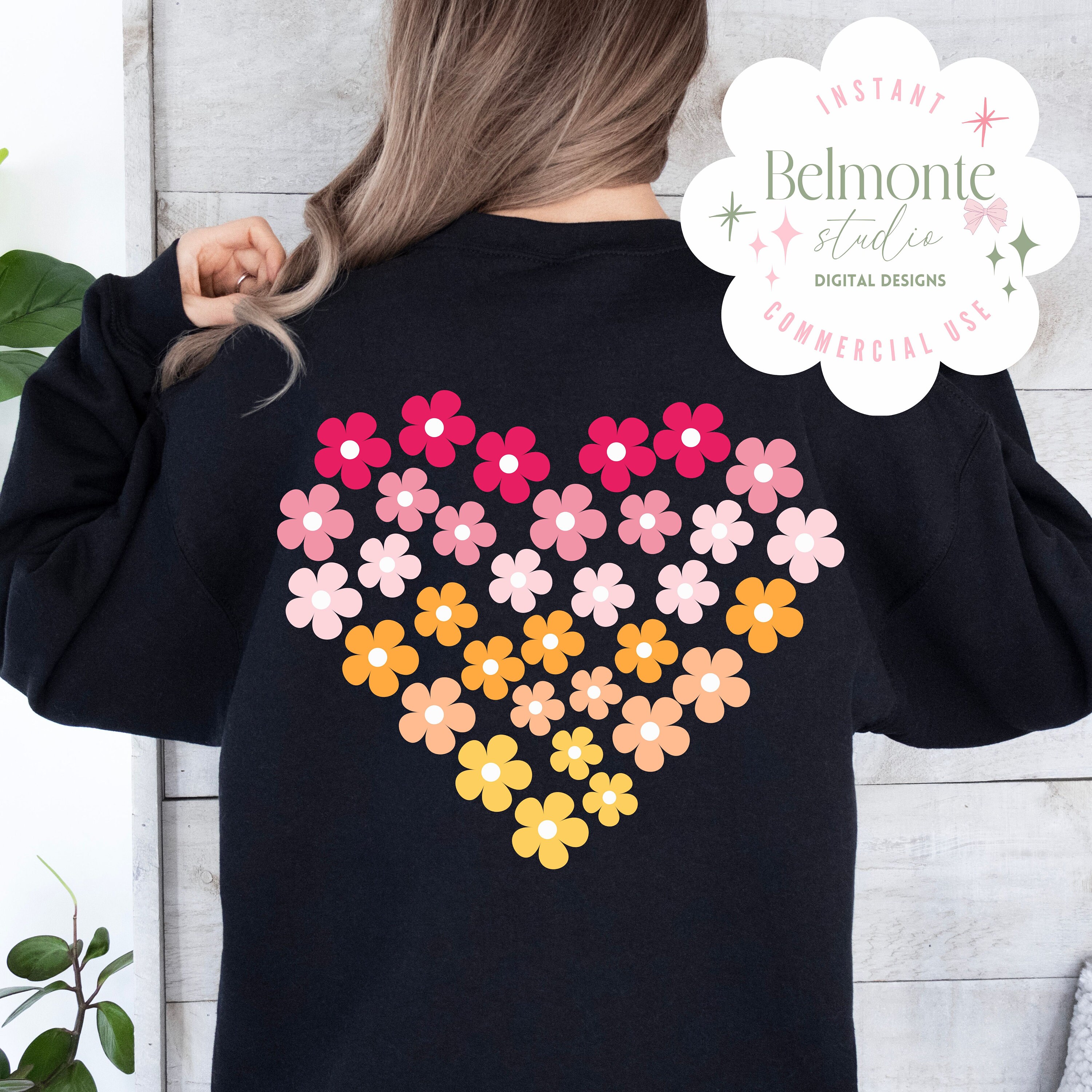 Coquette Png Spring Png Coquette Flower Heart Png Bow Summer Png Flower ...