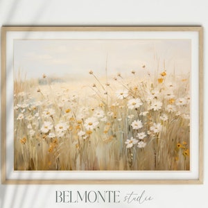 Spring Art Vintage Decor Spring Wall Art Wildflowers Print Easter ...