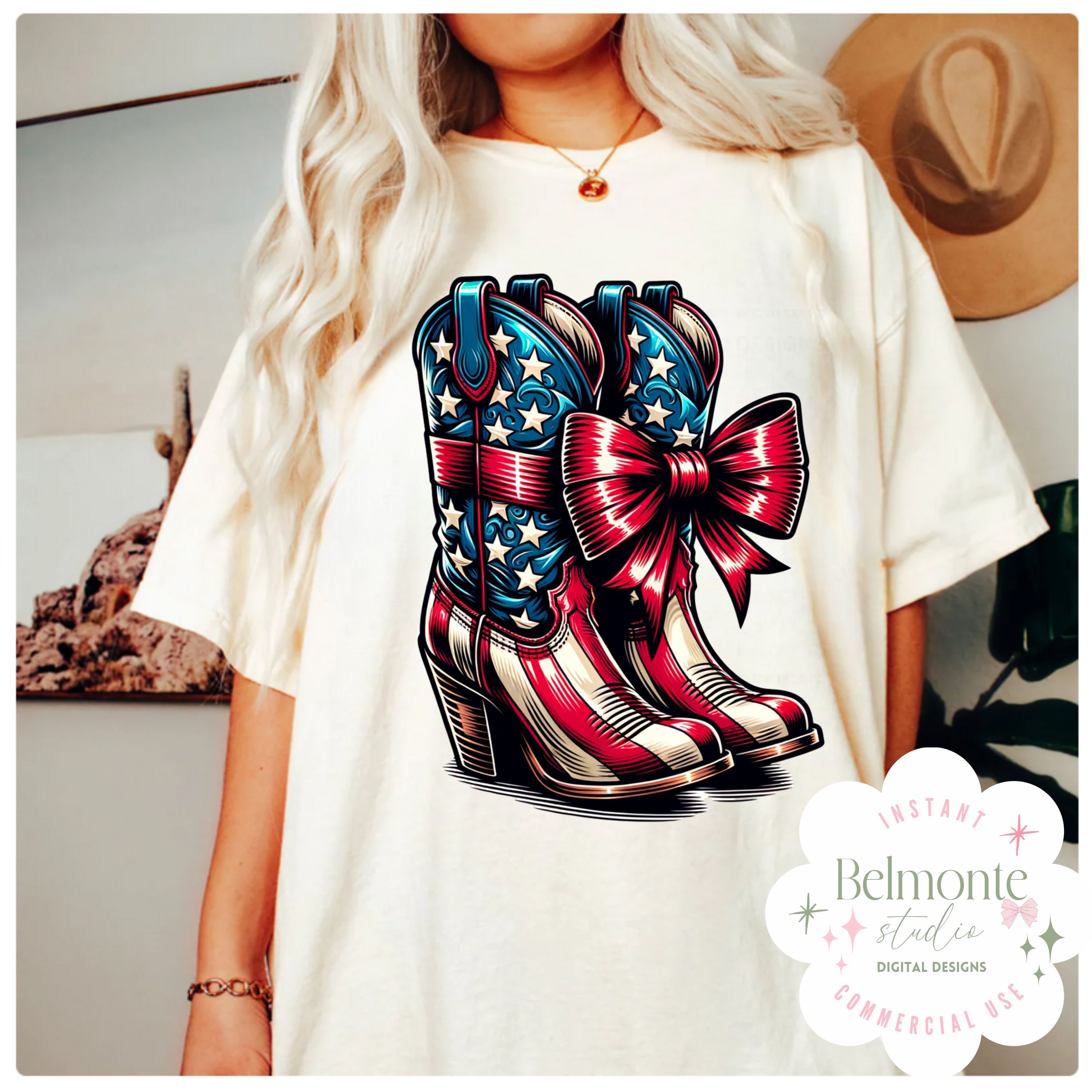 Coquette 4th of July Png American Mama Png Western Cowgirl Retro Mama ...