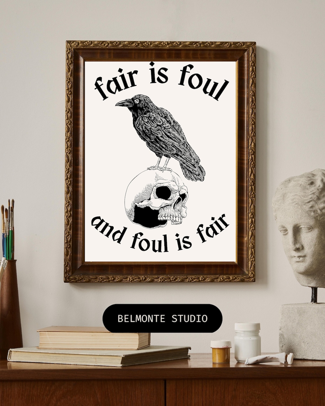 Shakespeare Print Macbeth Print Macbeth Printable Poster Booktok Wall ...
