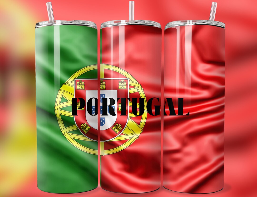 Portugal 20 Oz Skinny Tumbler Sublimation Design Digital Download Png ...