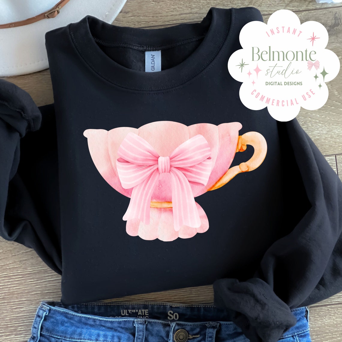 Coquette Png Spring Png Coquette Tea Png Bow Summer Png Bows Trendy ...