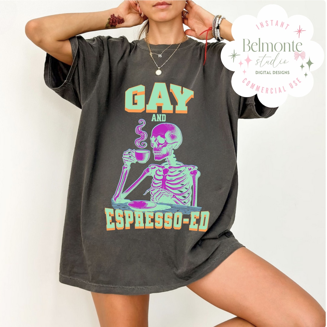 Gay Coffee Png Lesbian Png Funny Gay Clipart Coffee Png Sublimation ...