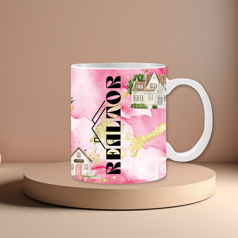 Real Estate 11 Oz 15 Mug Sublimation Design Digital Download PNG Real ...
