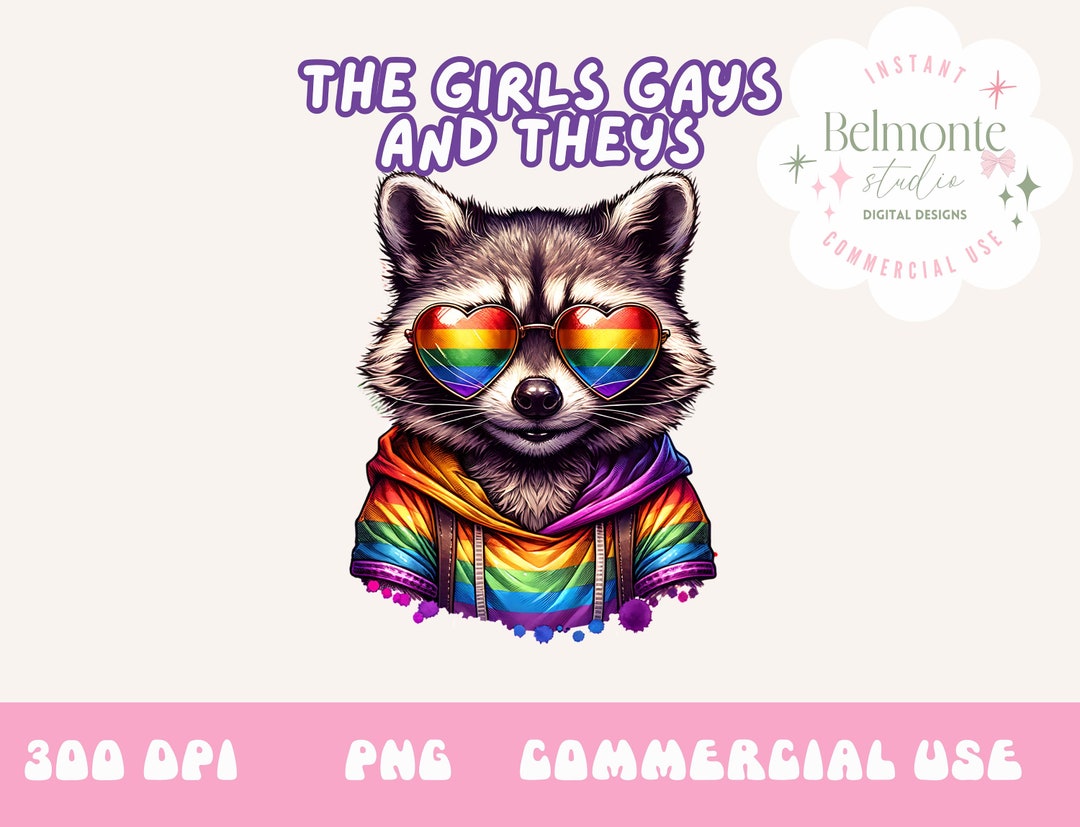 Pride Png Spring Png Girls Gays and Theys Png Pride Summer Png Trendy ...