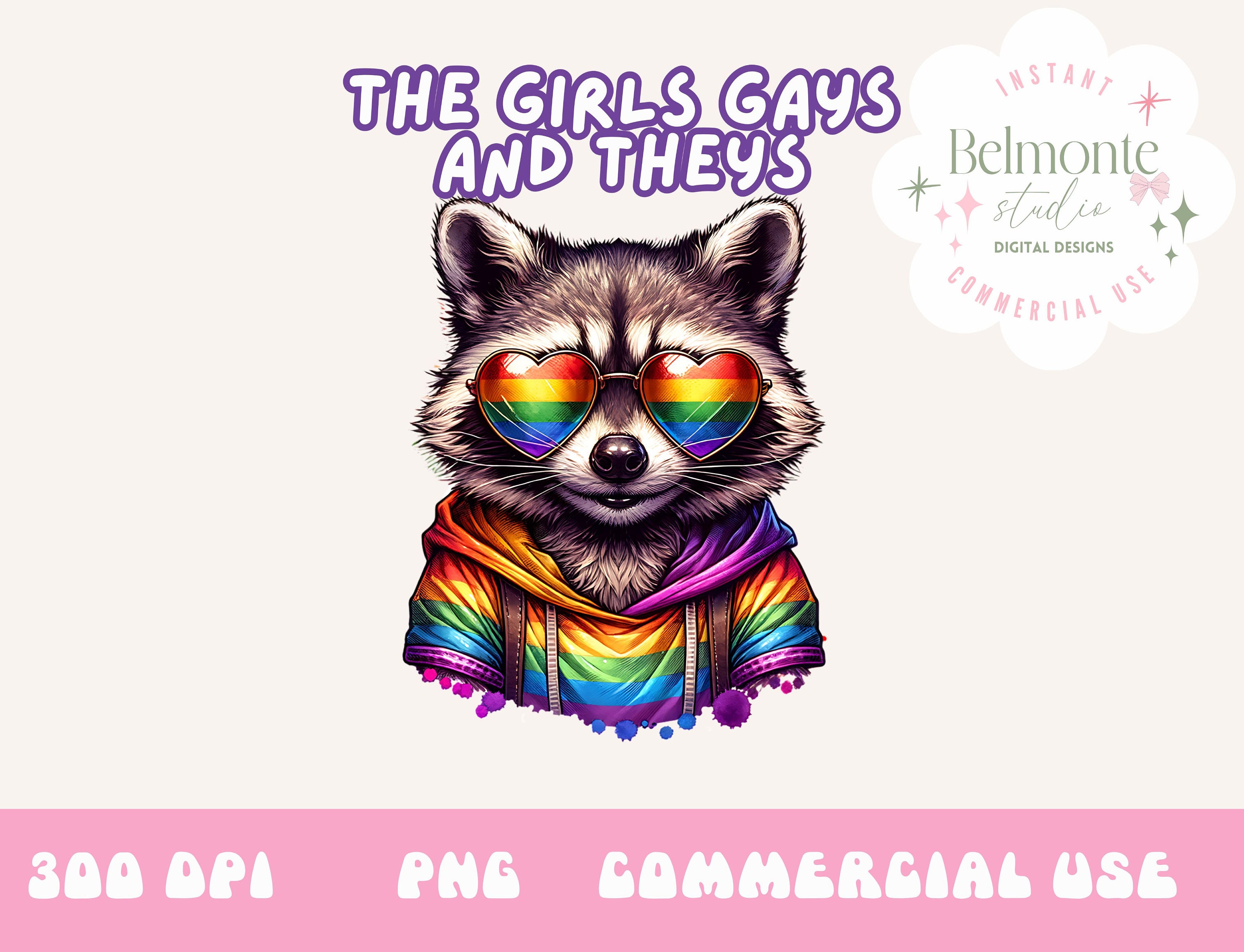 Pride Png Spring Png Girls Gays and Theys Png Pride Summer Png Trendy ...