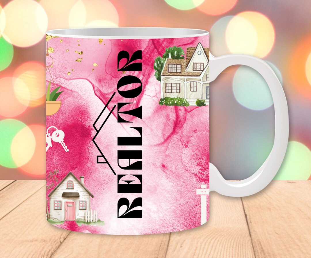 Real Estate 11 Oz 15 Mug Sublimation Design Digital Download PNG Real ...