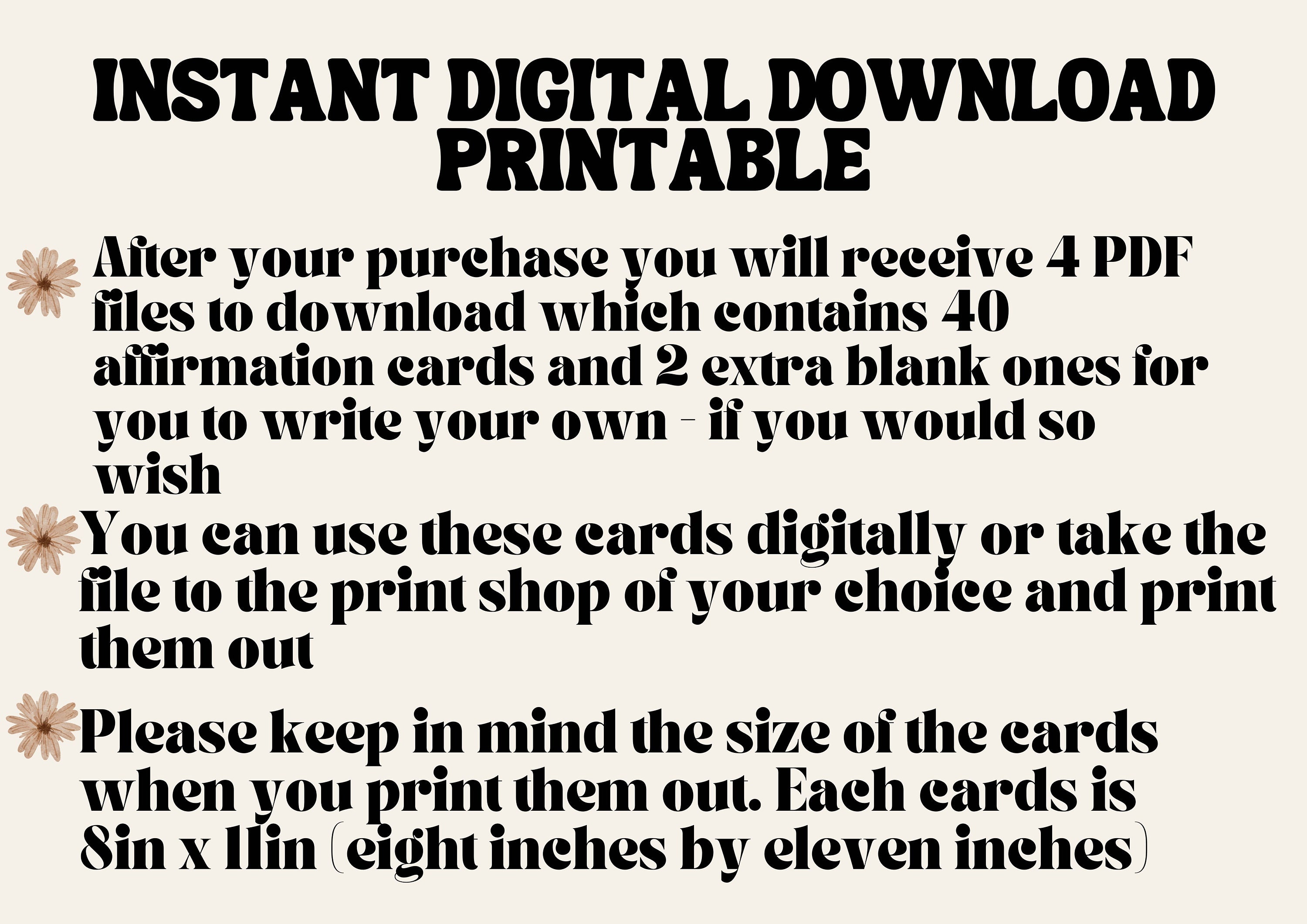 Divorce Affirmation Cards Positive Affirmation Cards Divorce Cards Self ...