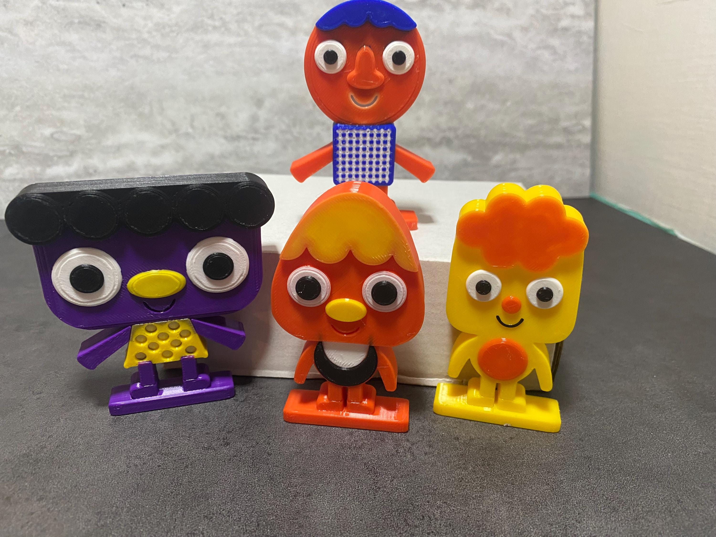 Noodle & Pals Plastic Toy and Cake Topper, Super Simple Songs - Etsy