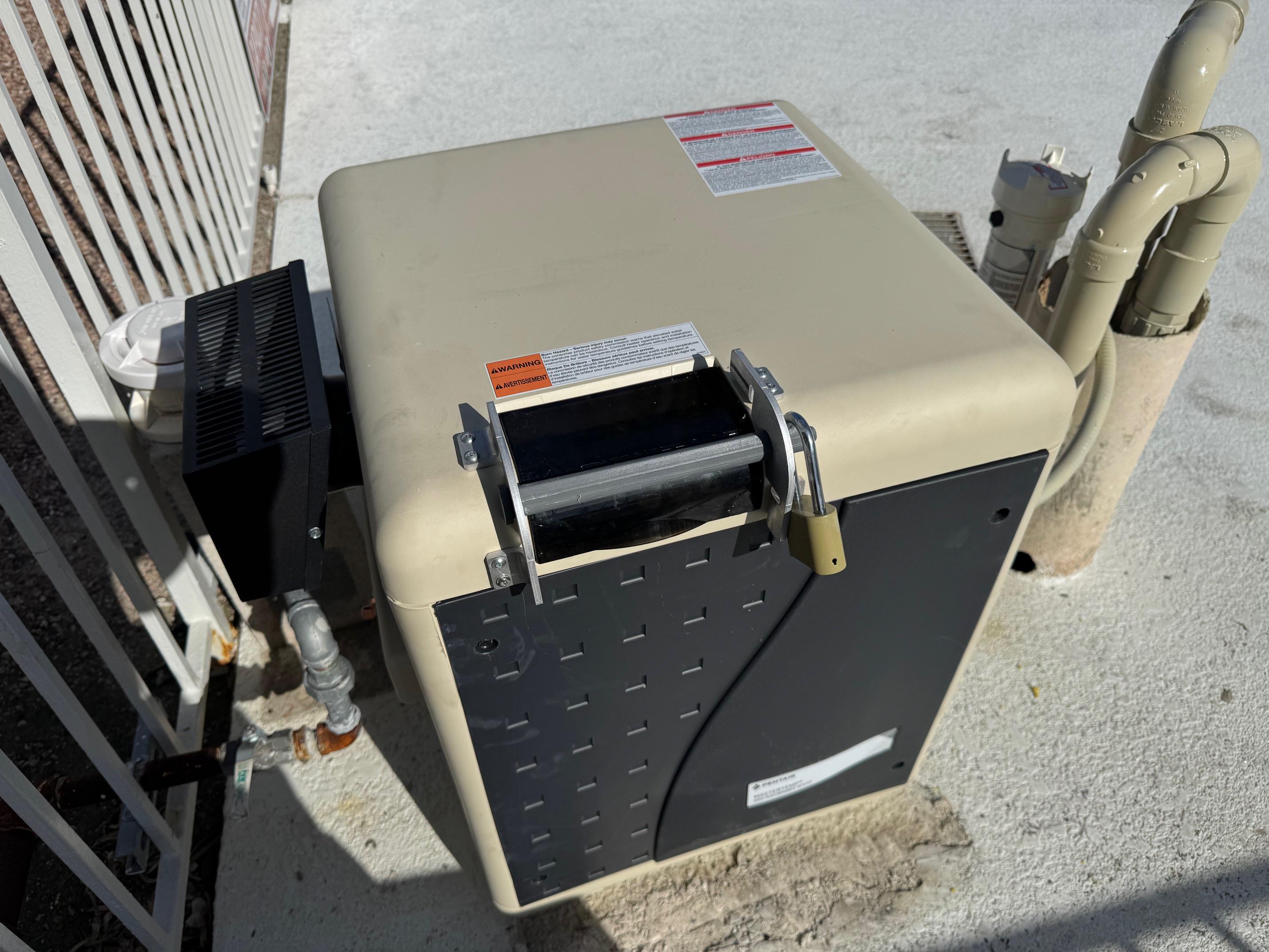 Pentair Mastertemp Pool Heater Lock - Etsy