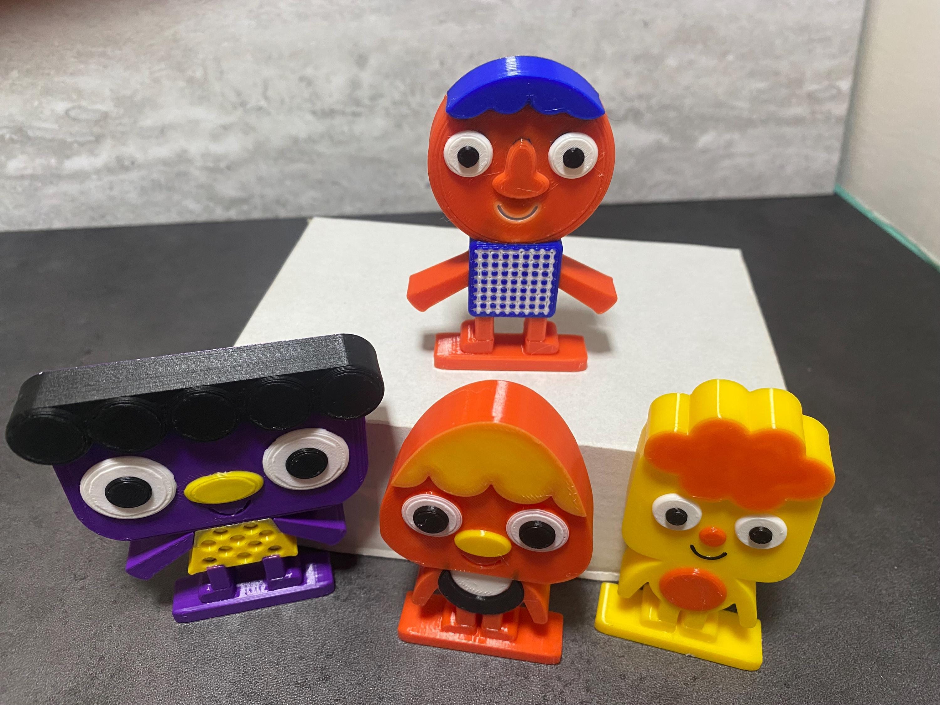 Noodle & Pals Plastic Toy and Cake Topper, Super Simple Songs - Etsy