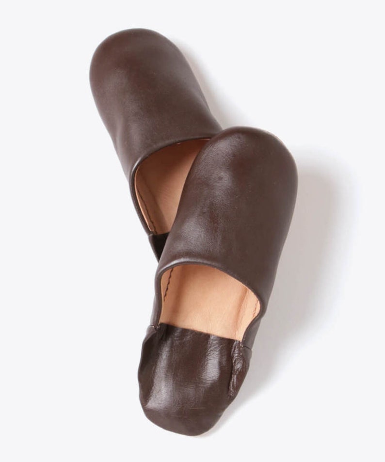Moroccan Handmade Slippers Leather Unisex Babouches Babouche Shoes ...