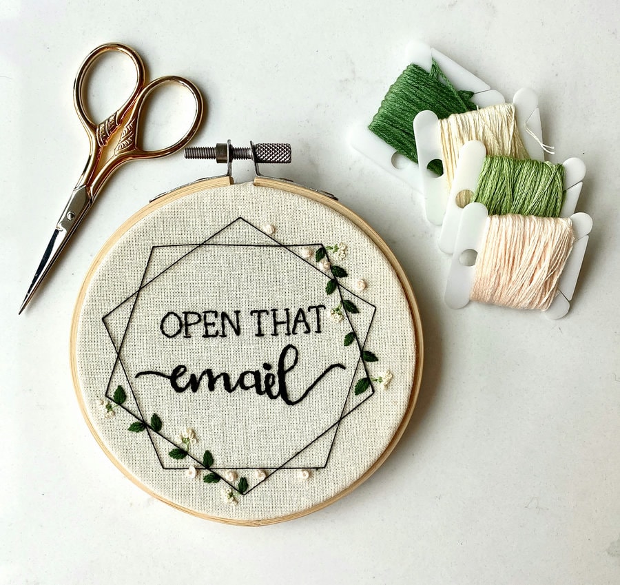 Custom Name Floral Embroidery Hoop, Gift, Baby Gift,nursery Decor,wall ...