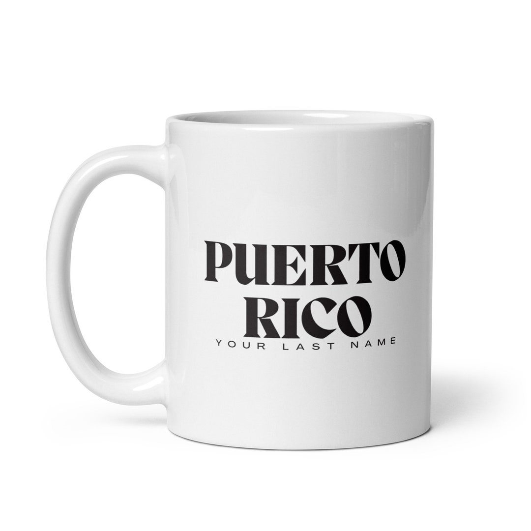 Puerto Rico Mug / Puerto Rico Gift Idea / Taza Puerto Rico / Regalo ...