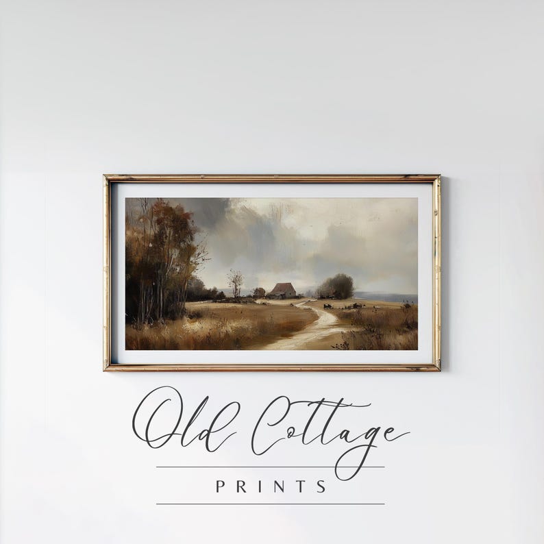 Frame TV Cottage Art Rustic Journey Digital Artwork for Samsung Frame ...