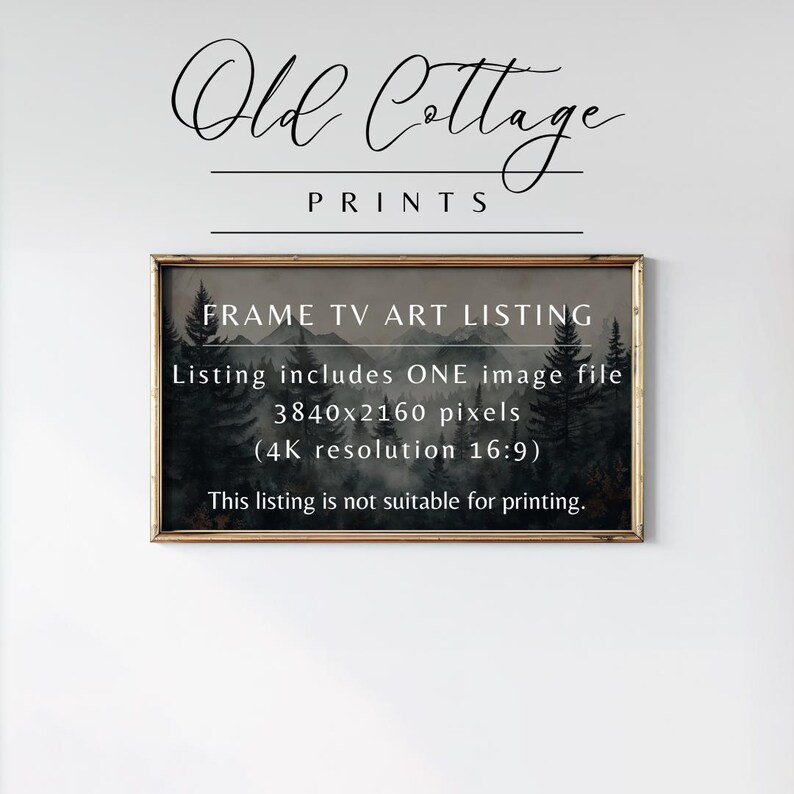 Frame TV Cottage Art Rustic Journey Digital Artwork for Samsung Frame ...