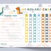 Reward Chart Printable Reward Chart Toddler Chore Chart - Etsy