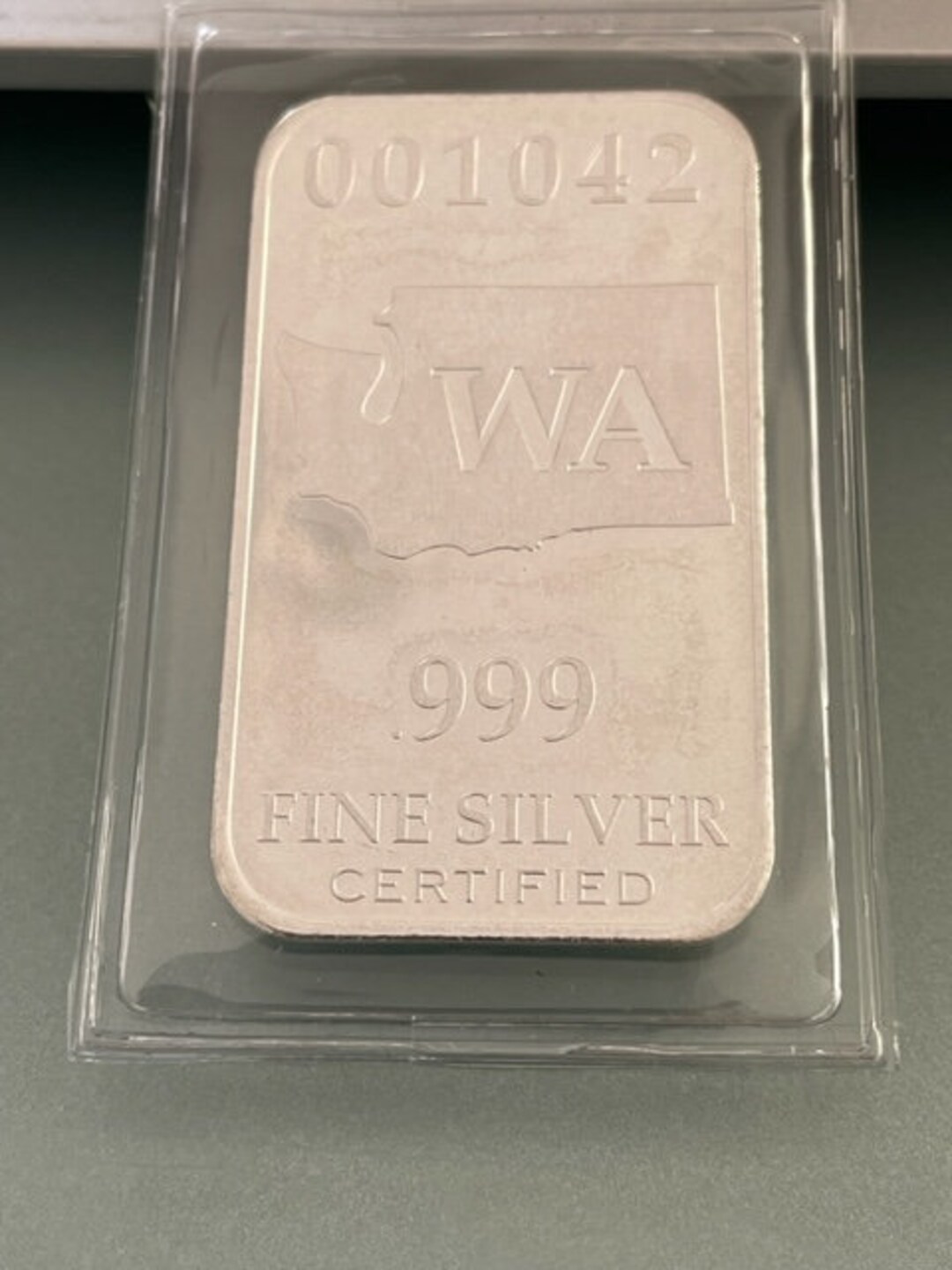 Washington State Silver Bar by Federated Mint, 1/2 Oz .999, Sealed - Etsy
