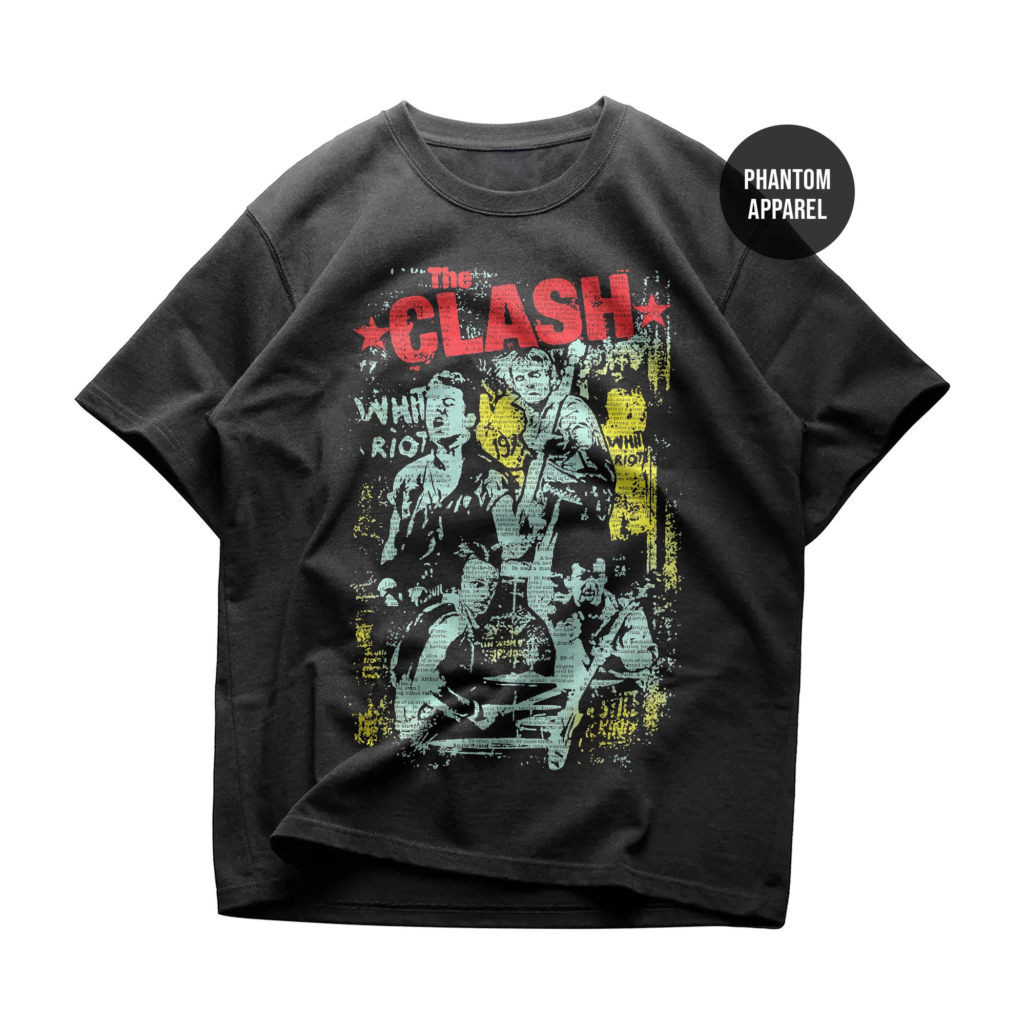 The Clash Shirt - Rock Band Shirt - London Calling Shirt
